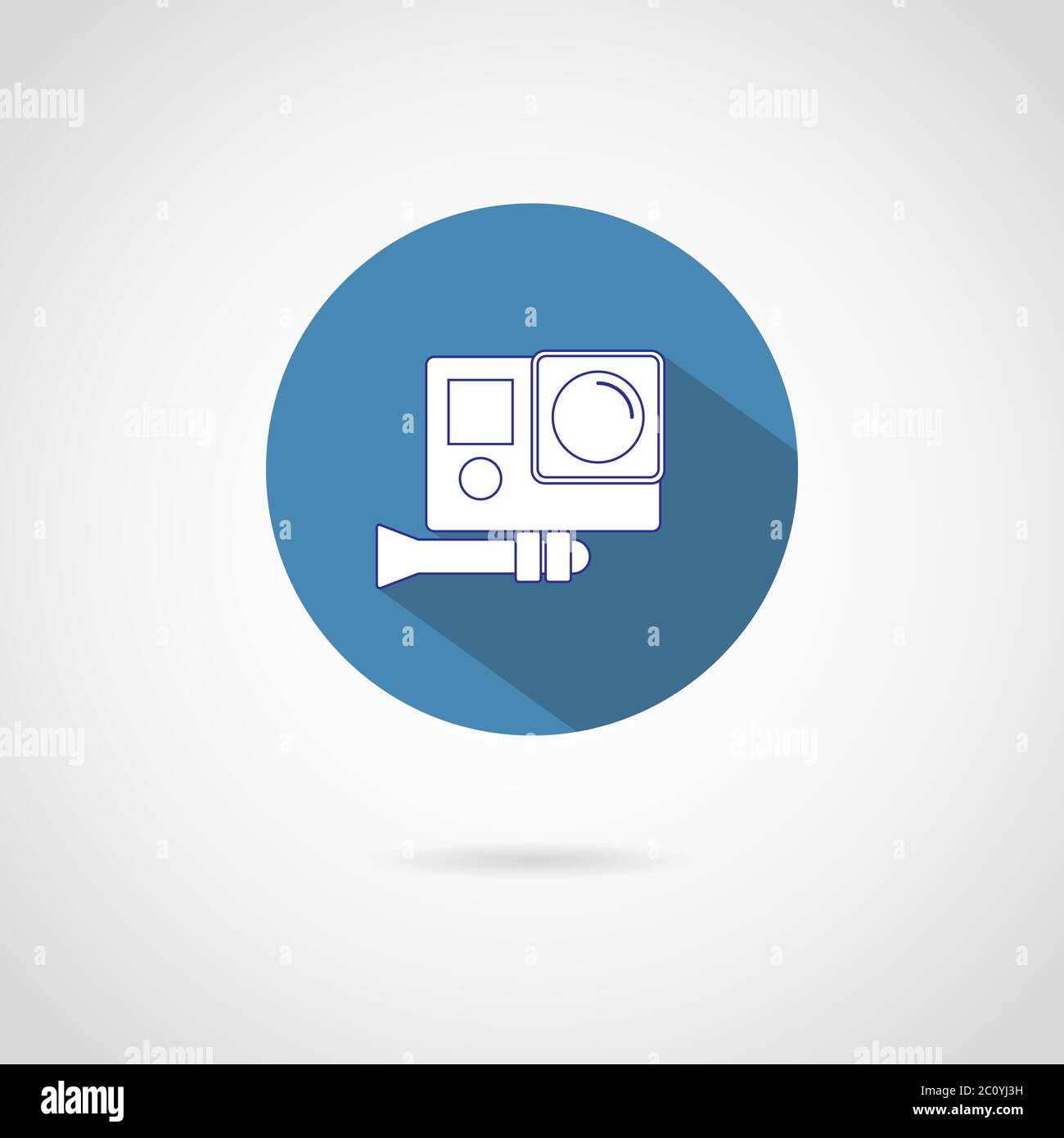 Action video camera icon. Vector illustration Stock Vector Image & Art ...