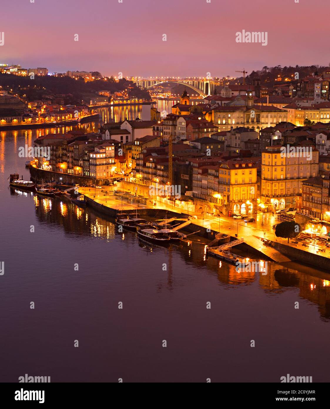 Aerial view of Porto, Portugal Stock Photo - Alamy