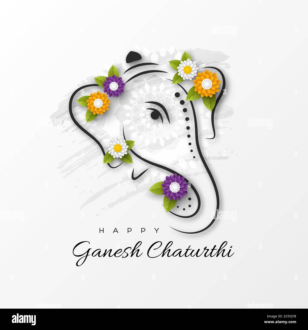 Paper sculpture design Stock Vector Images - Alamy