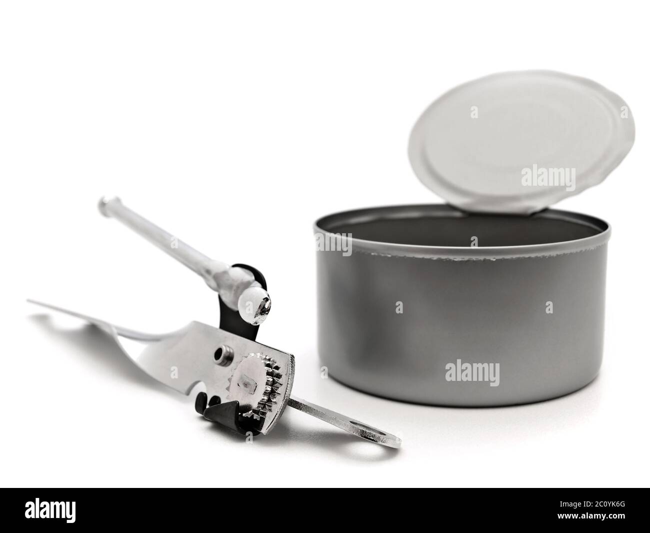 Tin opener tin open hi-res stock photography and images - Alamy