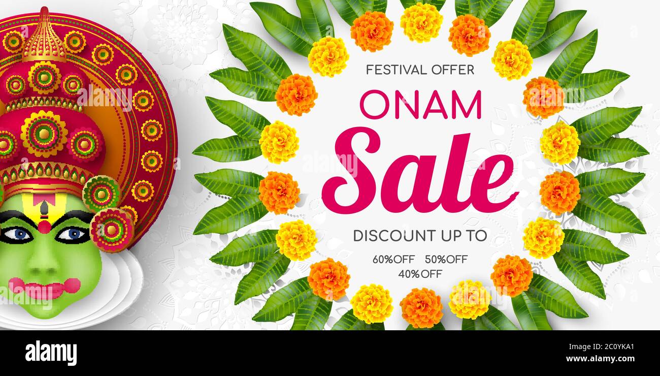 Onam sale promotion banner Stock Vector Image & Art - Alamy