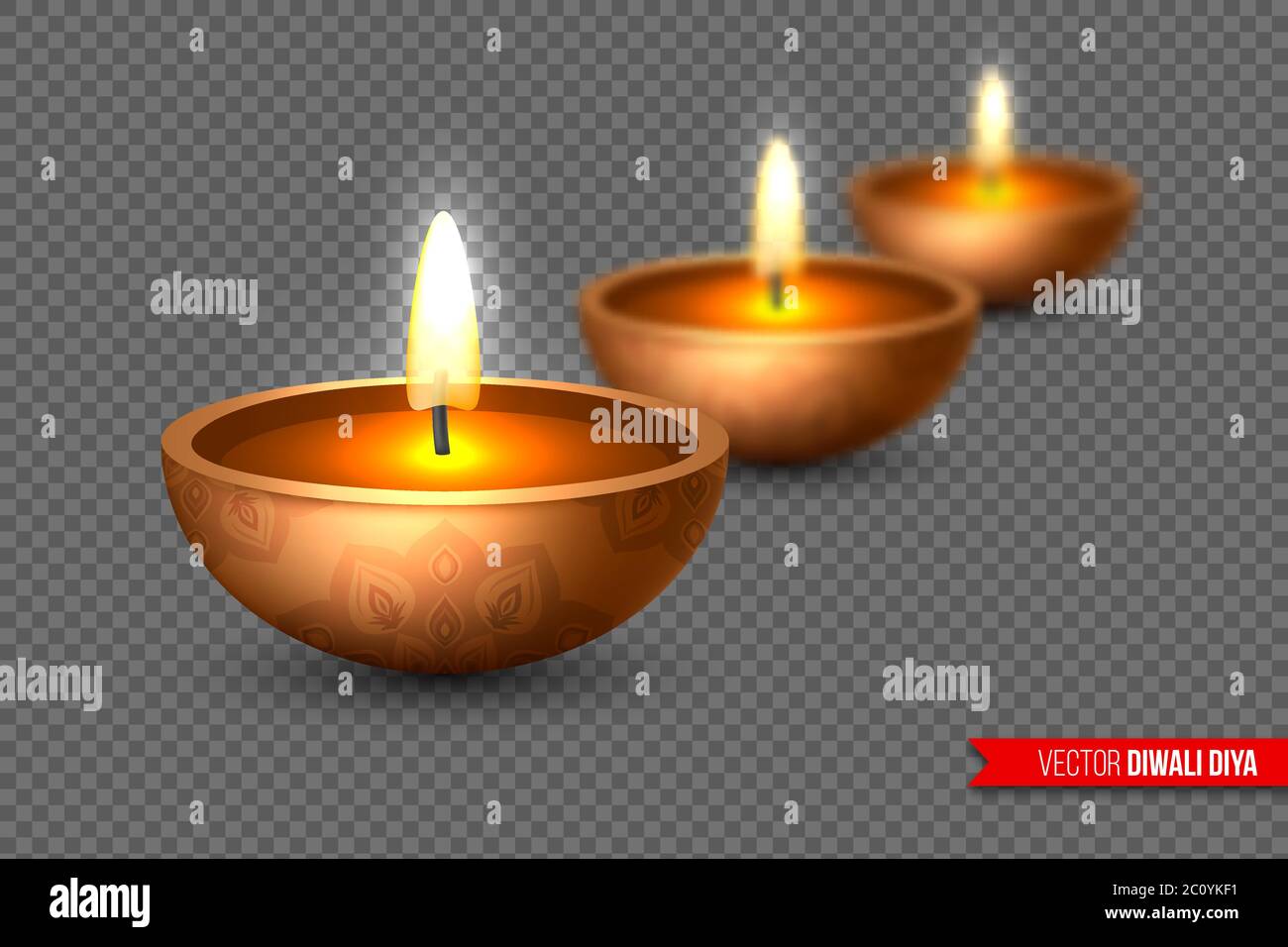 Beautiful bokeh lamp Stock Vector Images - Alamy
