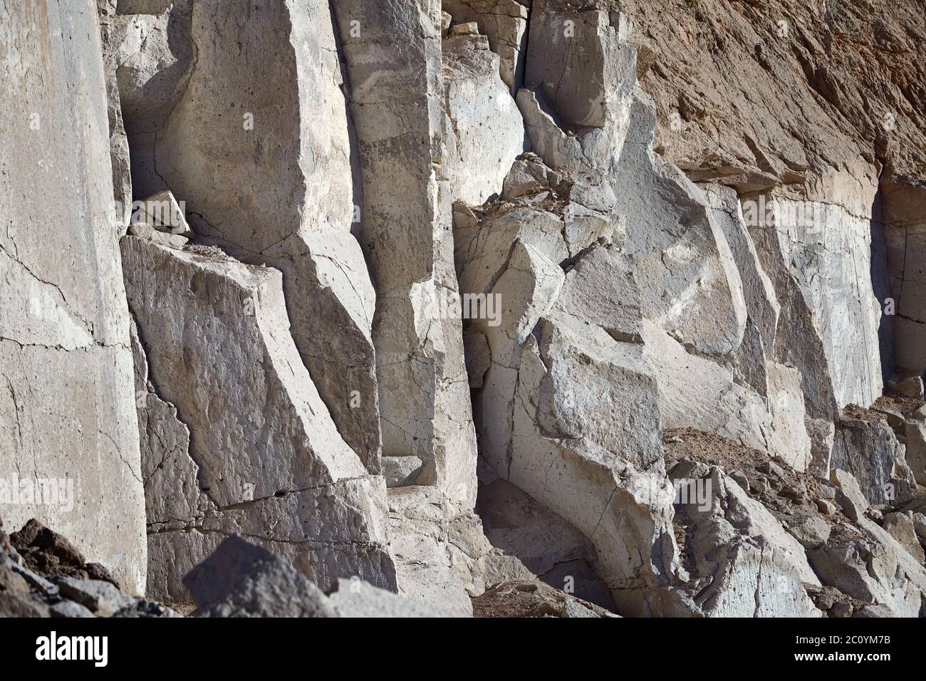 Sillar Stone Quarry in Arequipa Peru Stock Photo - Alamy