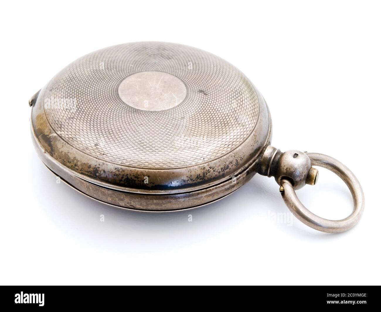 Silver Pocket Watch Stock Photo - Alamy
