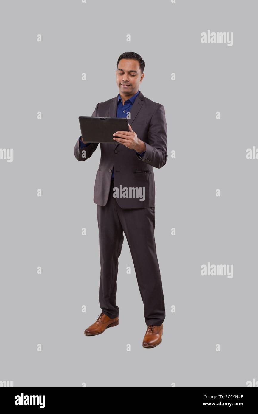 Indian male office worker hi-res stock photography and images - Alamy