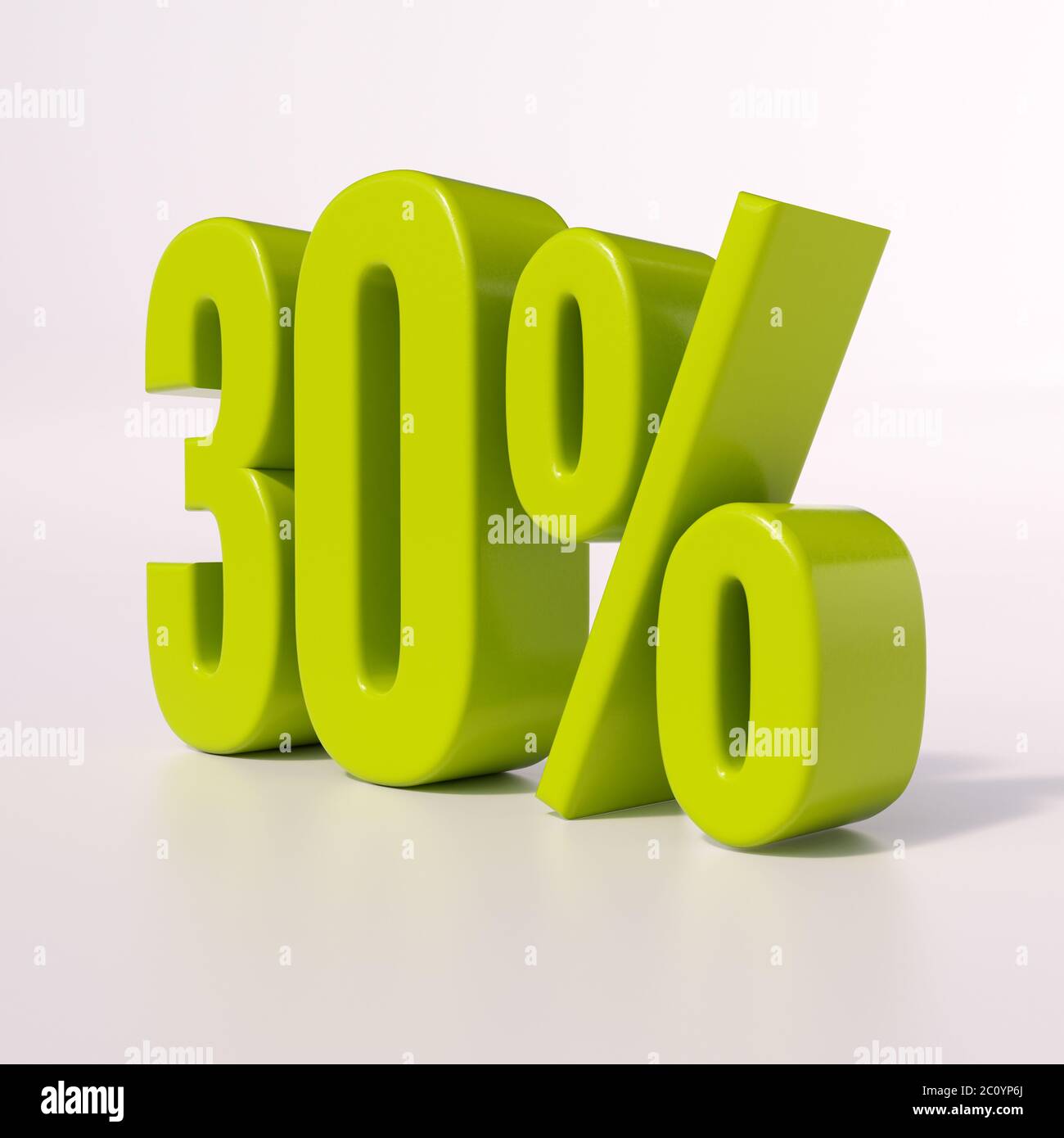 Percentage sign, 30 percent Stock Photo - Alamy