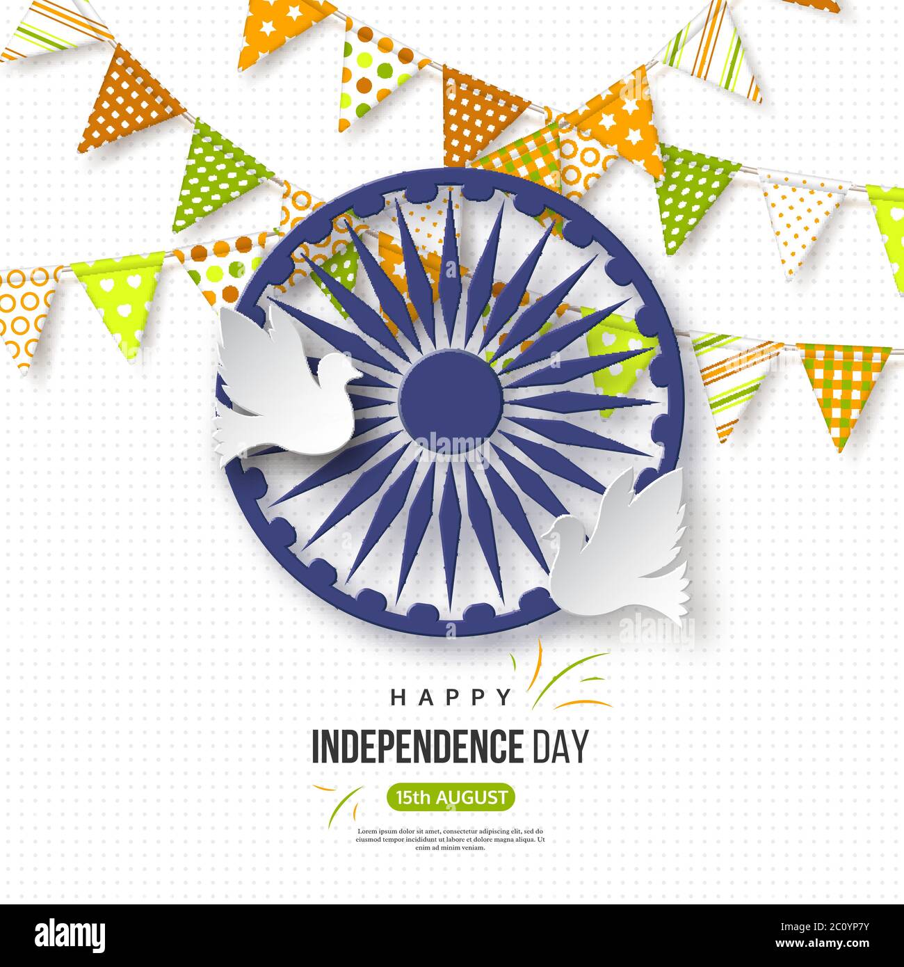 Independence day holiday background Cut Out Stock Images & Pictures - Alamy