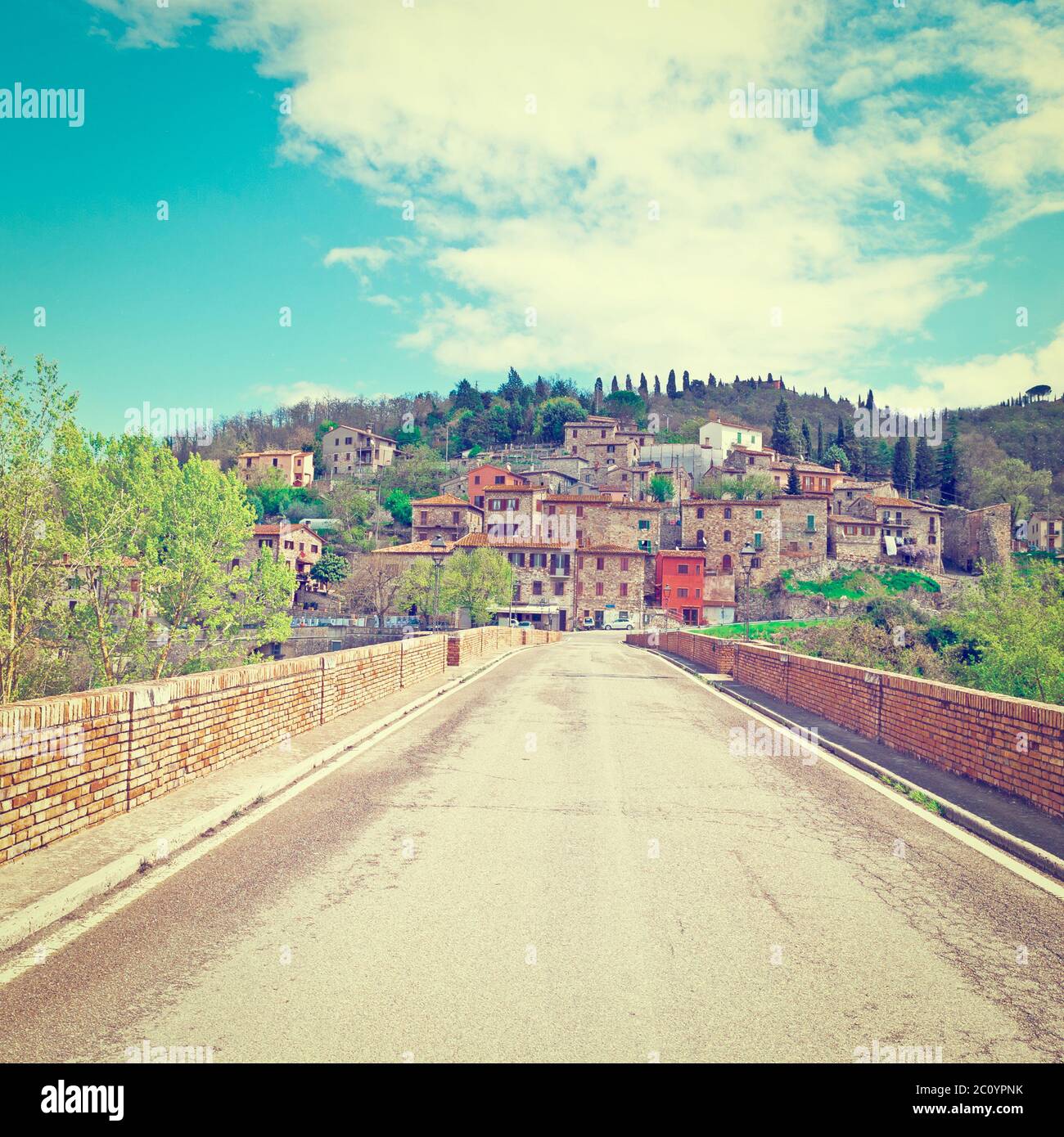 Todi road hi-res stock photography and images - Alamy
