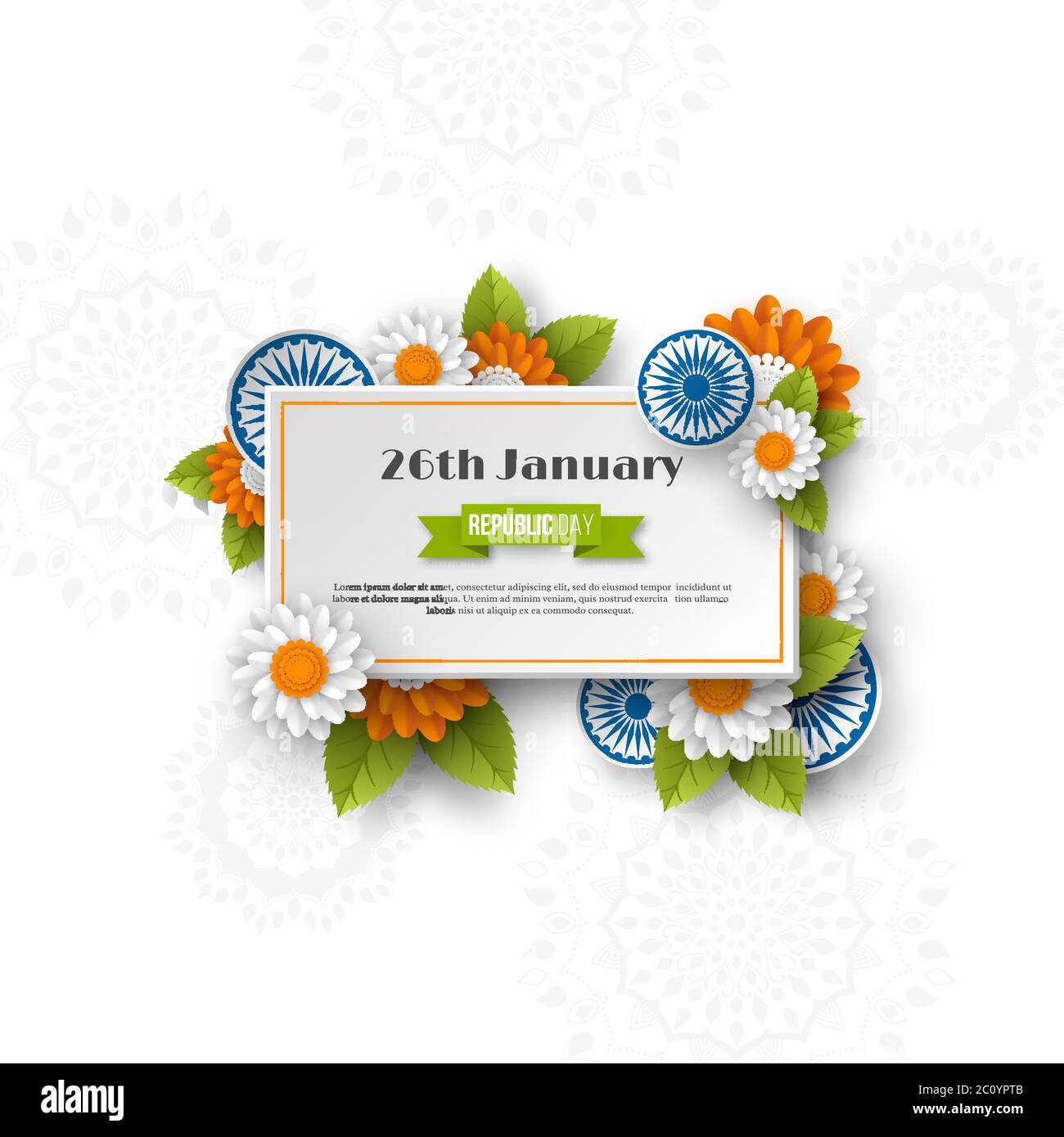 Indian Republic day banner Stock Vector Image & Art - Alamy