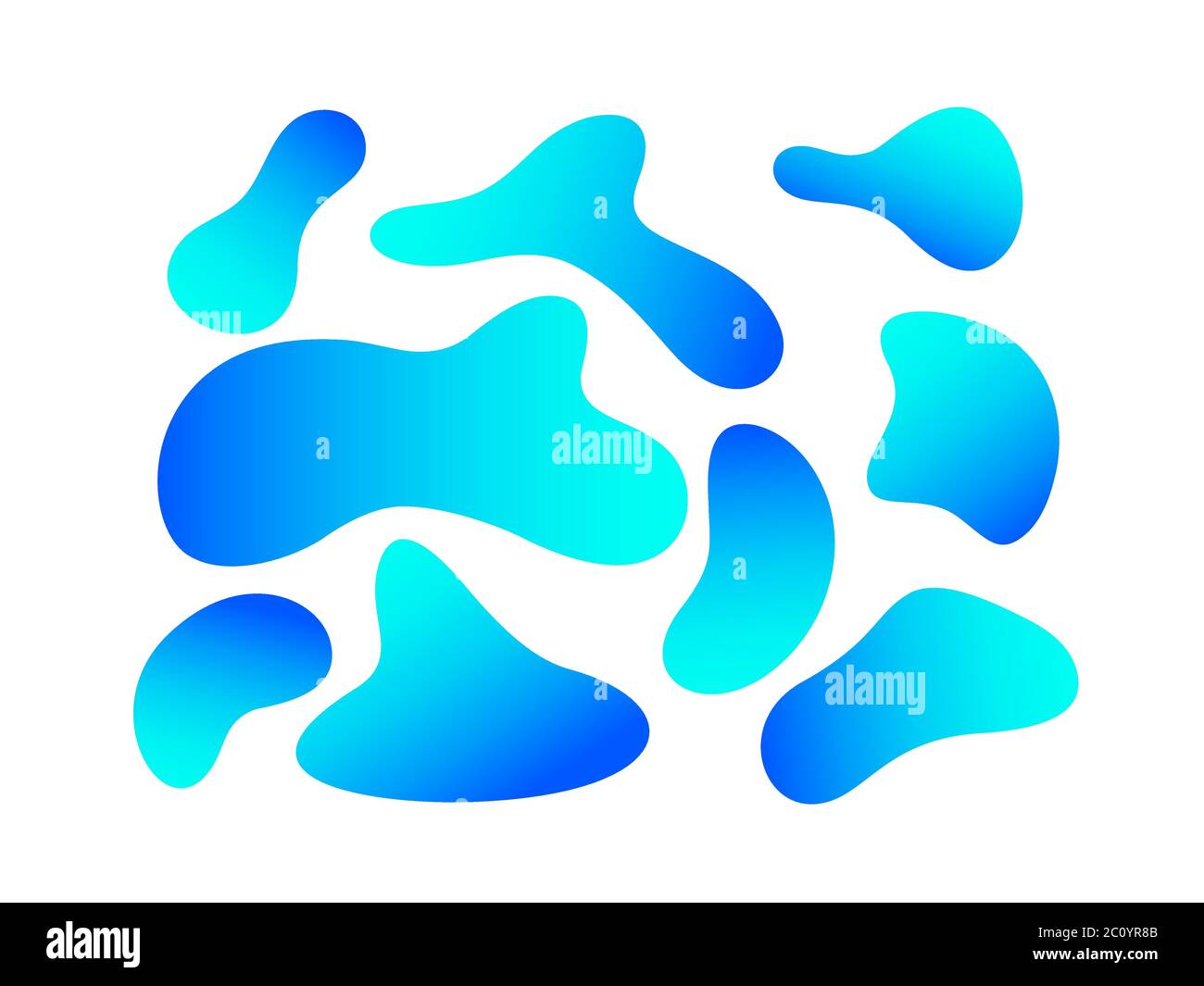 Abstract design dynamic liquid Cut Out Stock Images & Pictures - Alamy
