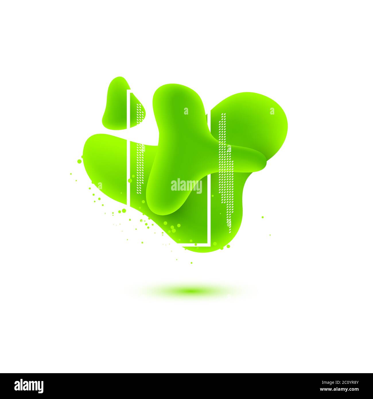 Dynamic flowing gradient background modern Cut Out Stock Images ...