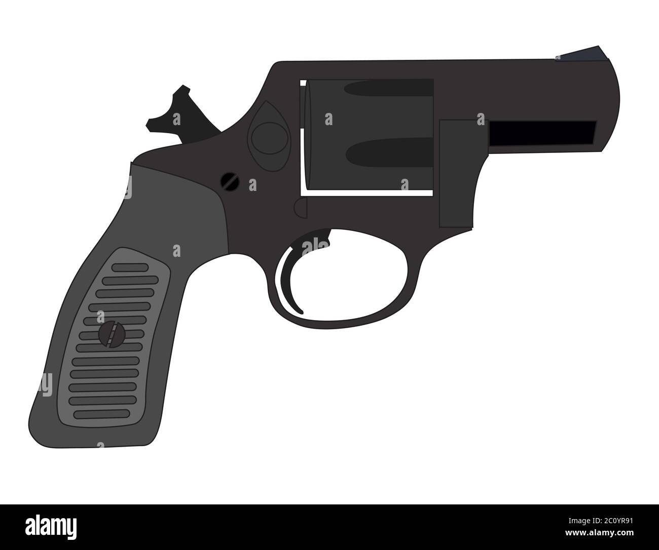 Old army rifle illustration Stock Vector Images - Alamy