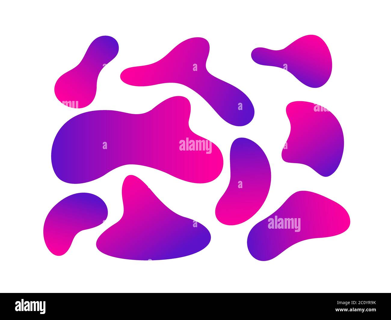 Pink abstract background elements Cut Out Stock Images & Pictures - Alamy