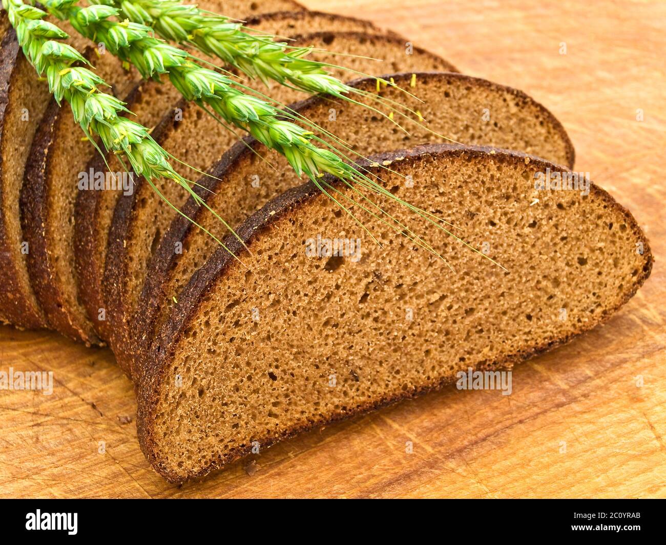 Bread And Grain Stock Photo - Alamy