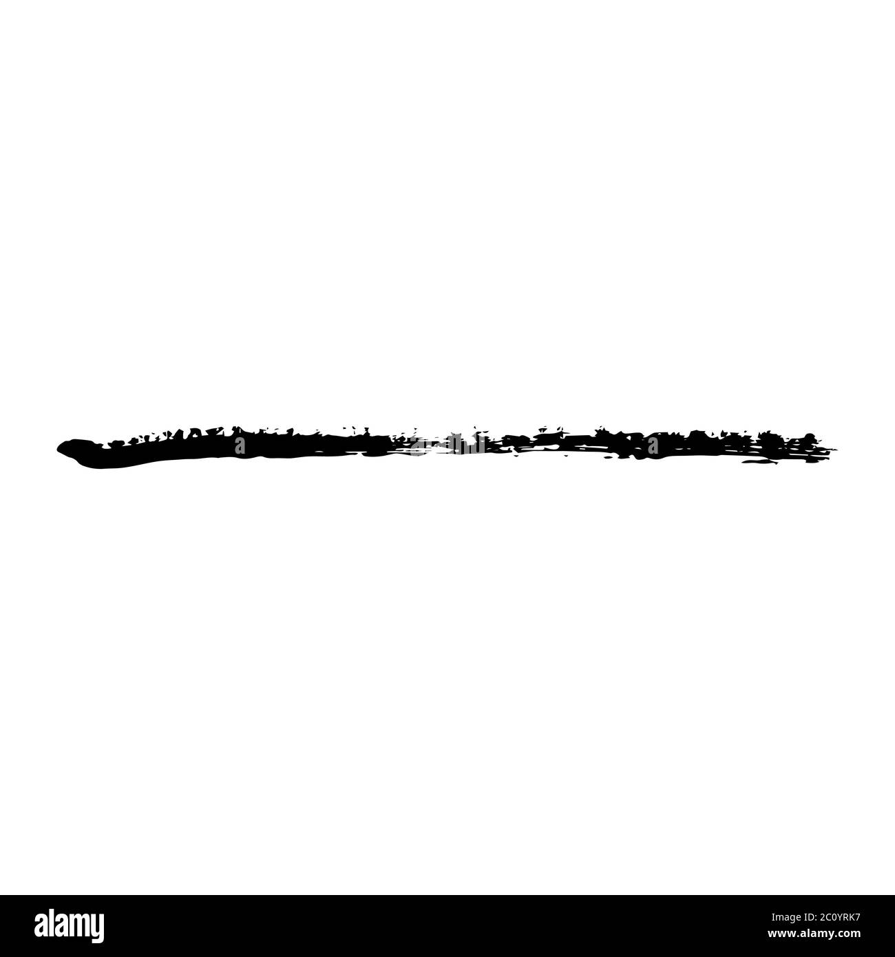 Brush Stroke Grunge Vector Textured Stock Photo - Alamy