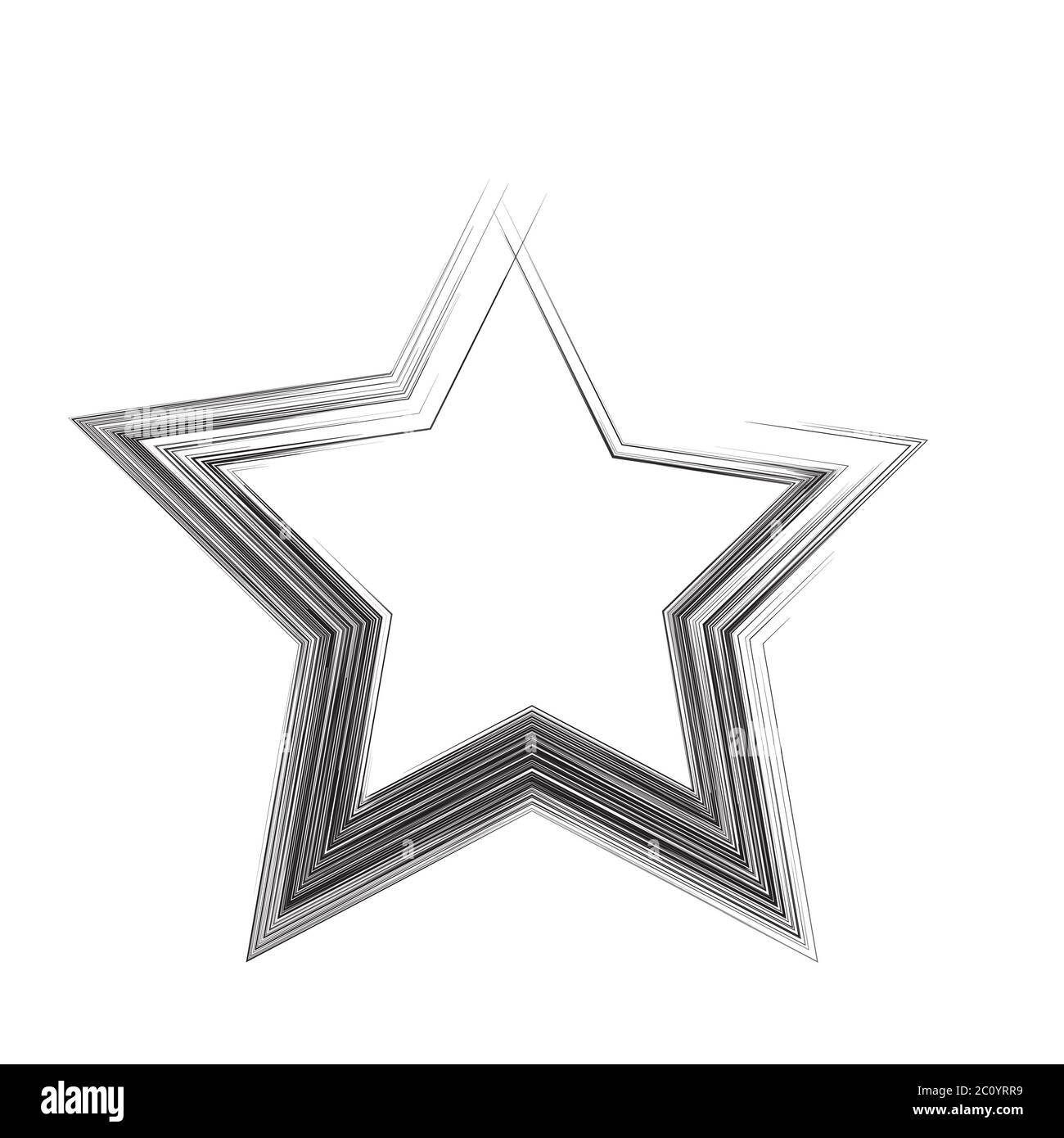 star patriot symbol grunge vector shape Stock Photo - Alamy