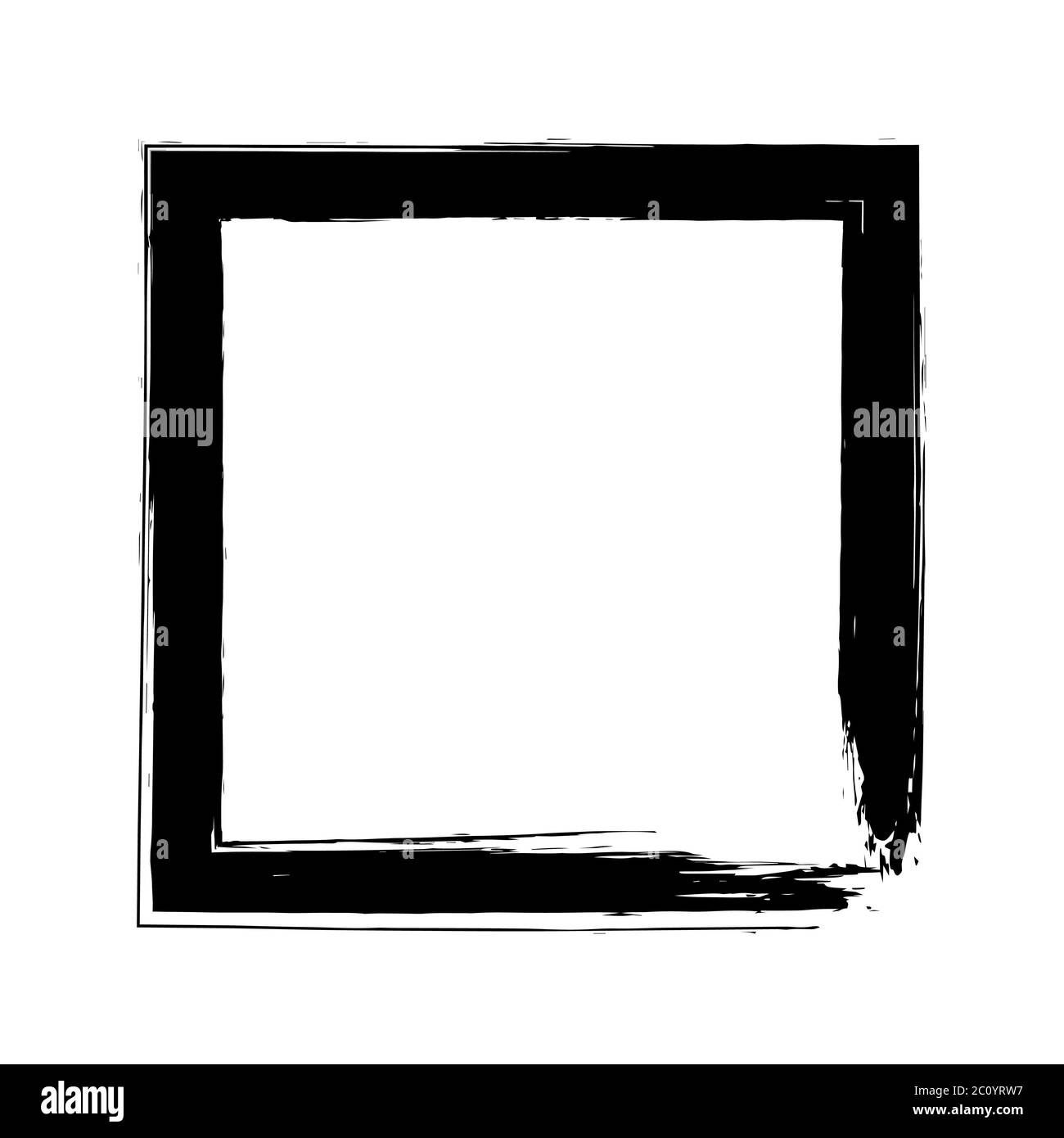 Grunge square Black and White Stock Photos & Images - Alamy