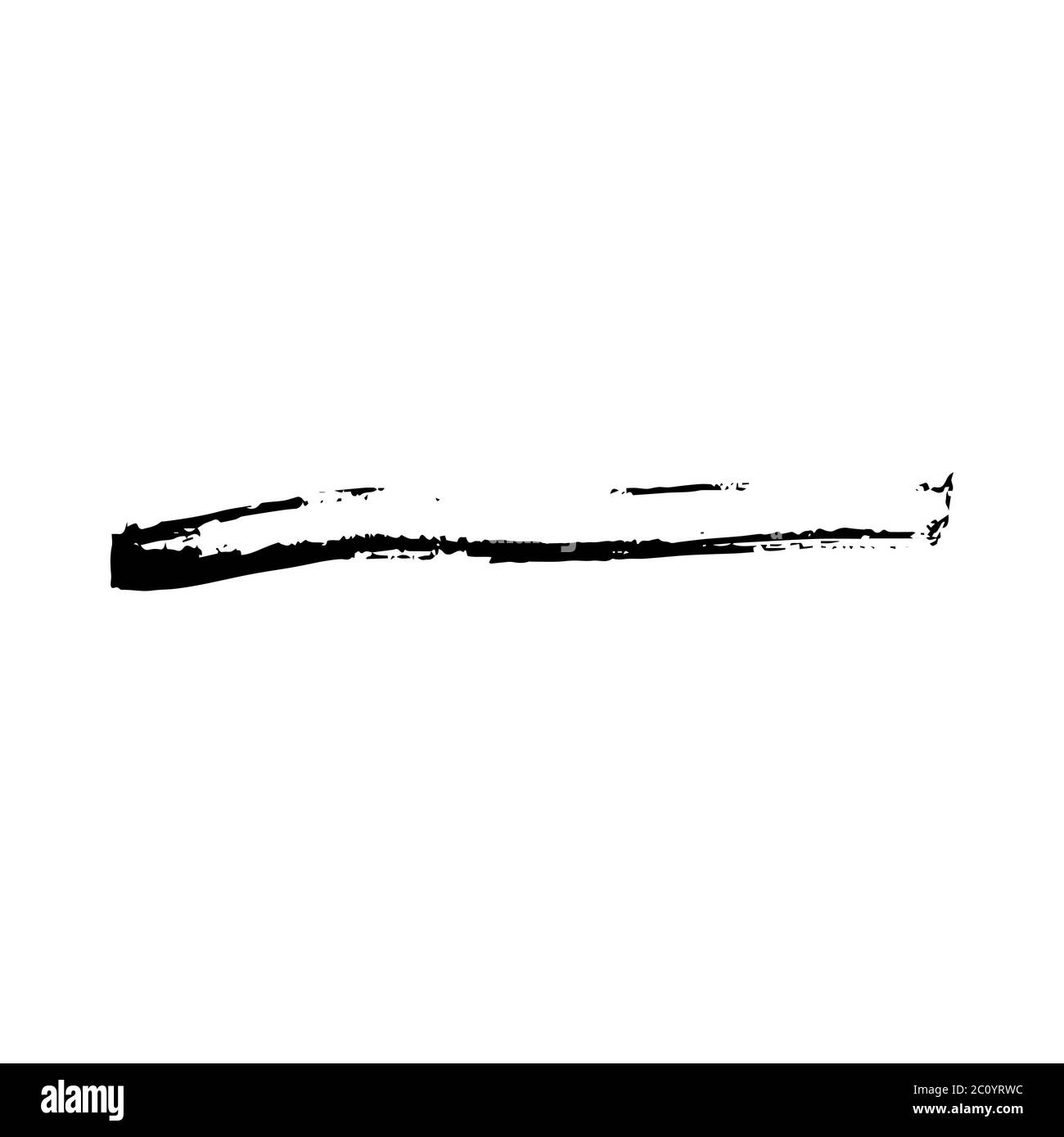 Brush Stroke Grunge Vector Textured Stock Photo - Alamy