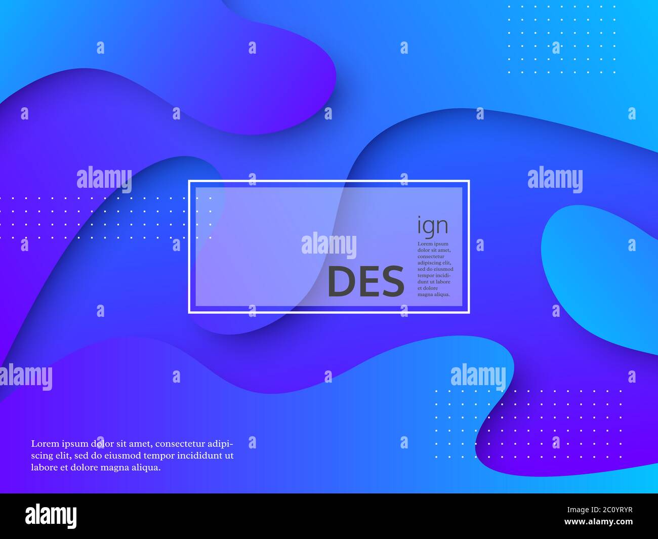 Liquid abstract violet and blue background Stock Vector Image & Art - Alamy