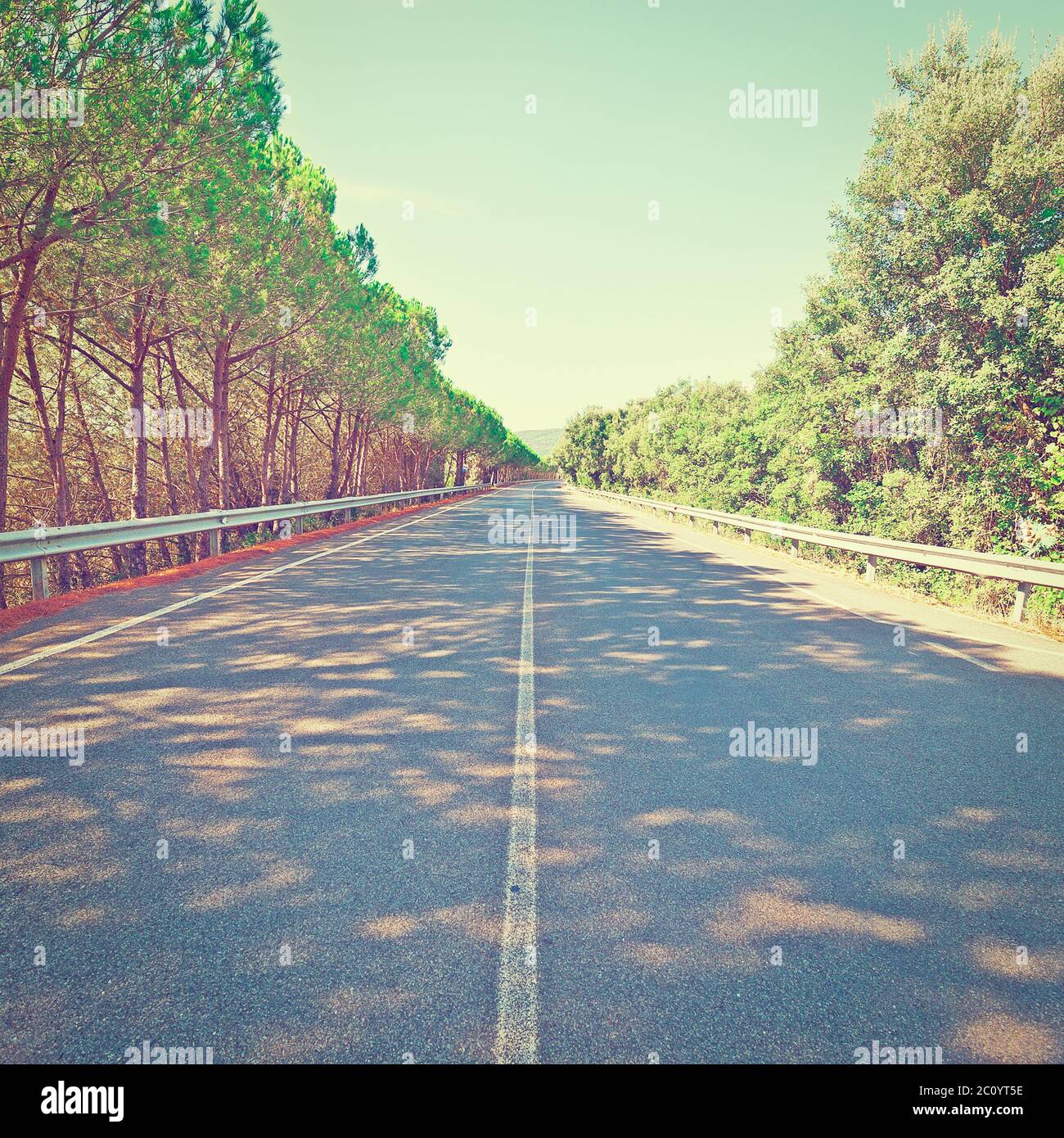 Instagram filter and road sign hi-res stock photography and images - Alamy