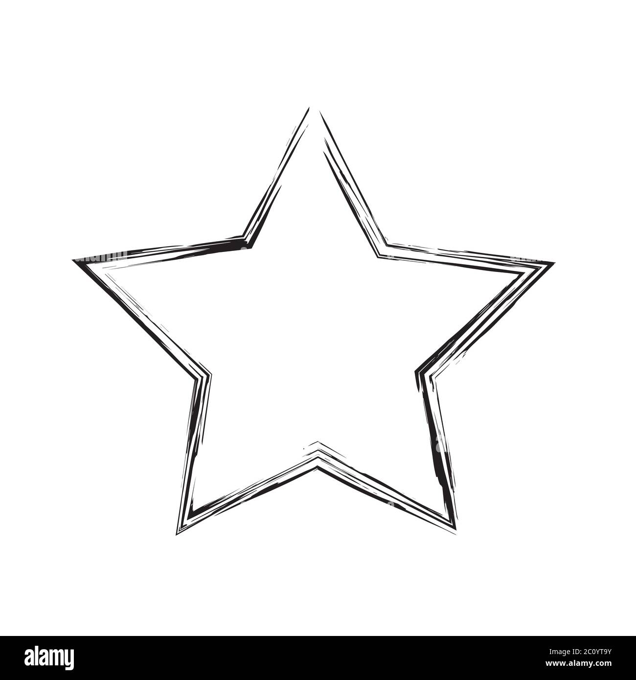 star patriot symbol grunge vector shape Stock Photo - Alamy
