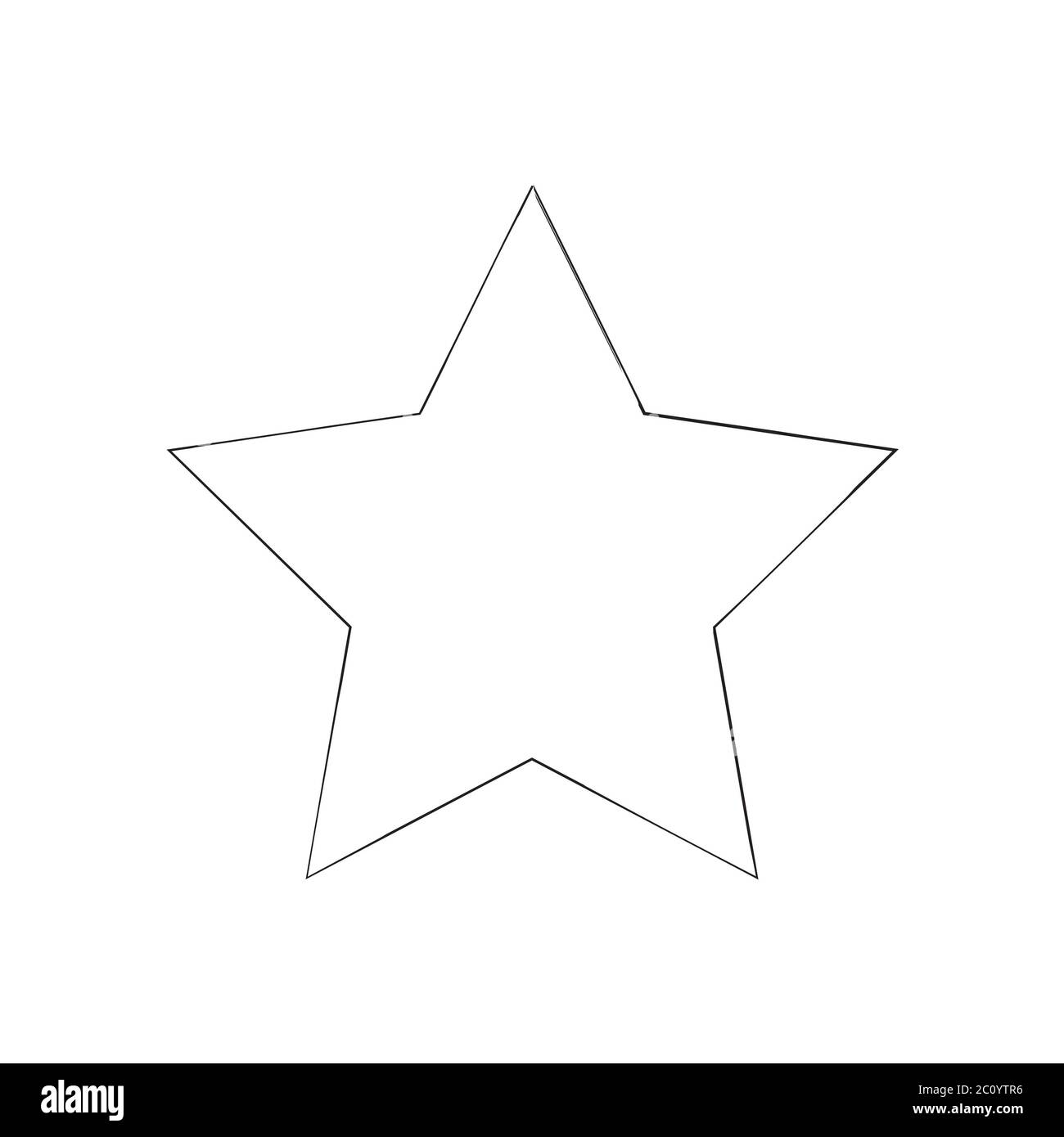 star patriot symbol grunge vector shape Stock Photo - Alamy