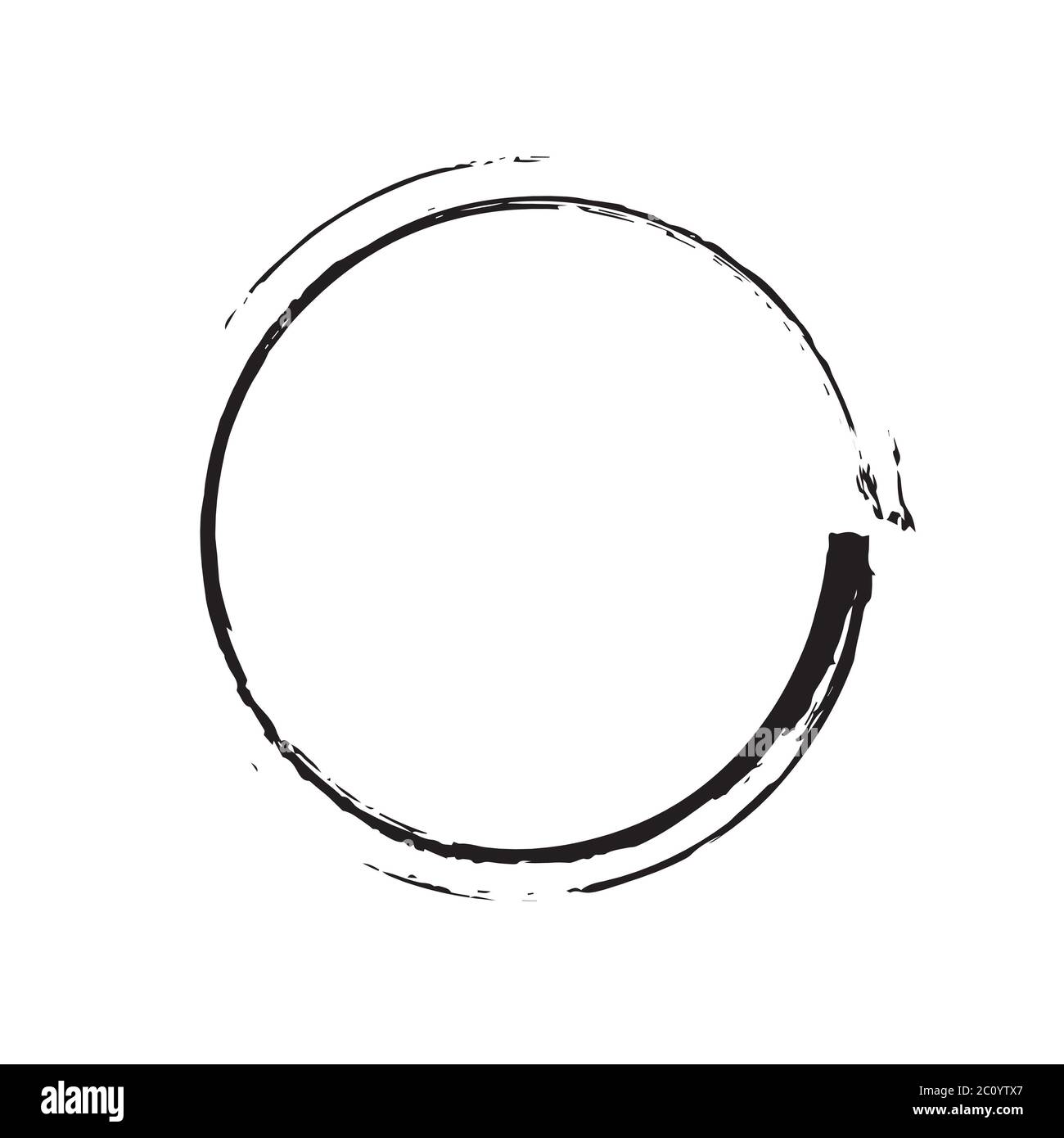 Artistic circle vector Cut Out Stock Images & Pictures - Alamy