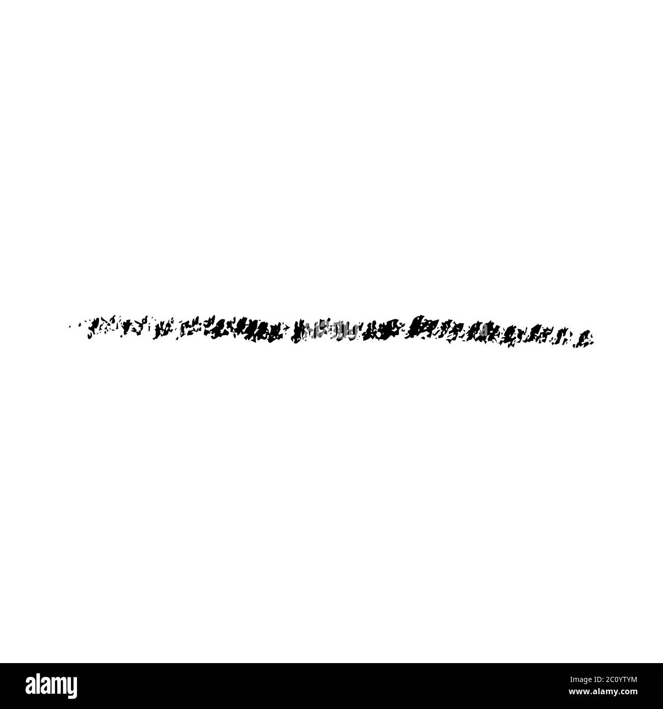 Brush Stroke Grunge Vector Textured Stock Photo - Alamy