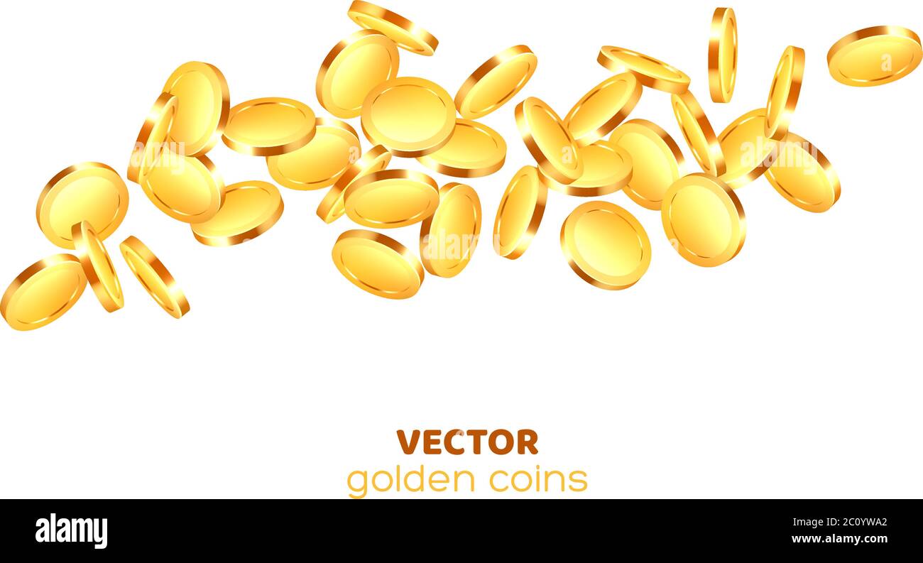 Coin explosion Cut Out Stock Images & Pictures - Alamy