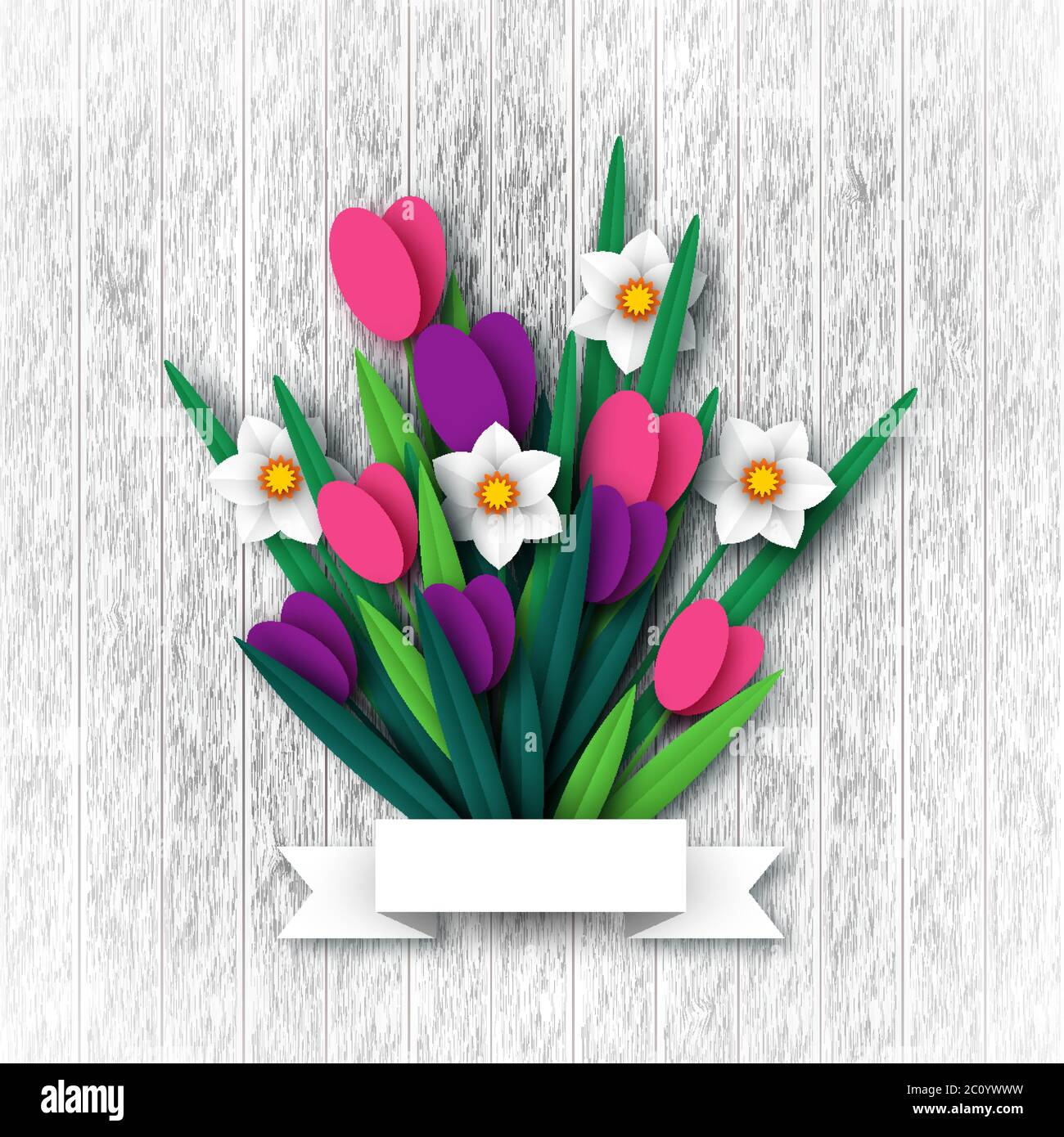 Violets Flower Template Preschool