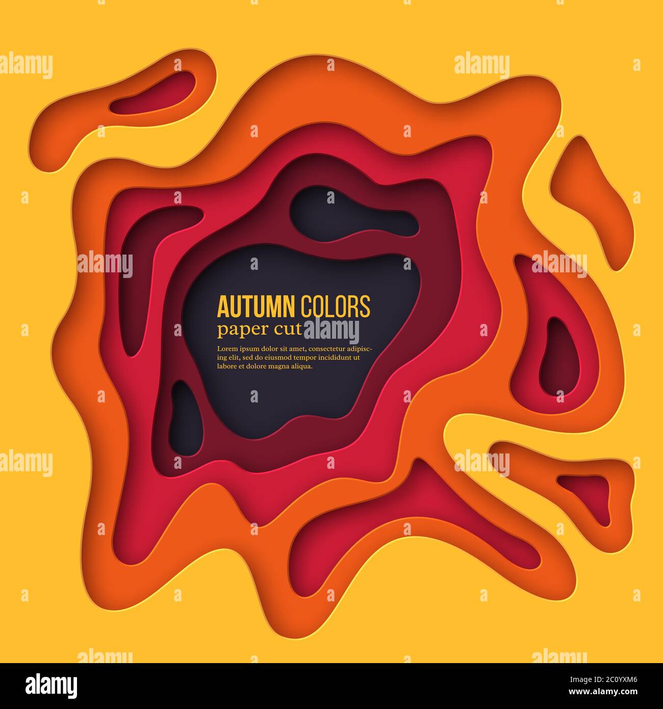 Background in form cut Stock Vector Images - Alamy