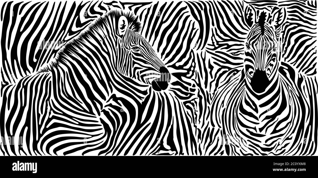 Pattern heads Cut Out Stock Images & Pictures - Alamy