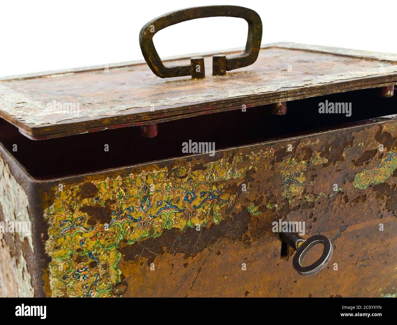 Old Rusty Chest Stock Photo - Alamy