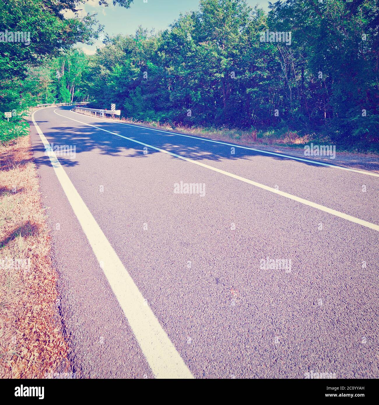 Instagram filter and road sign hi-res stock photography and images - Alamy