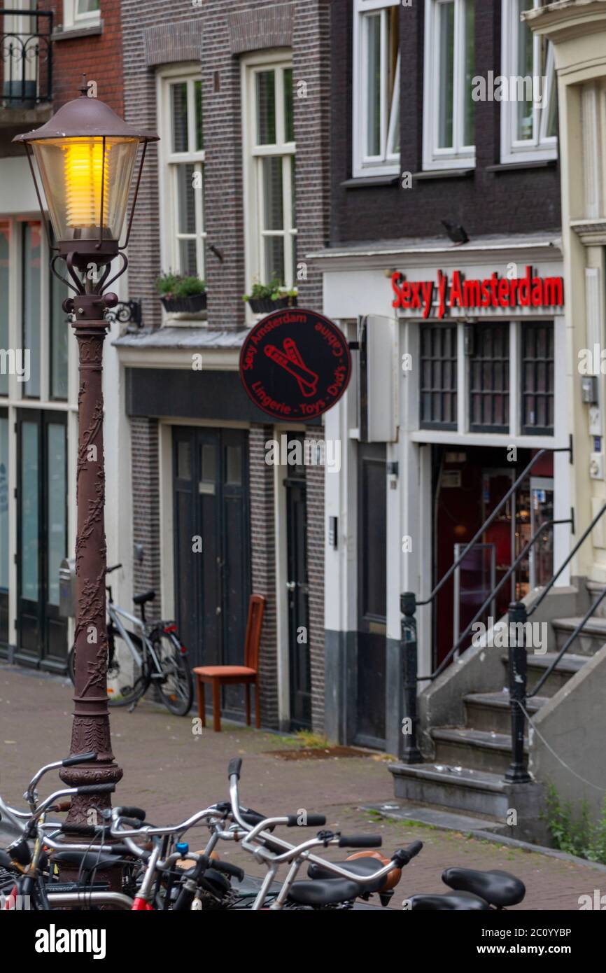 Red light district amsterdam window hi-res stock photography and images ...