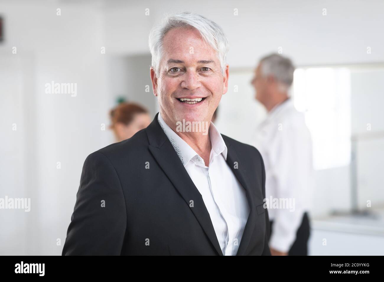 Happy senior man dancing hi-res stock photography and images - Alamy