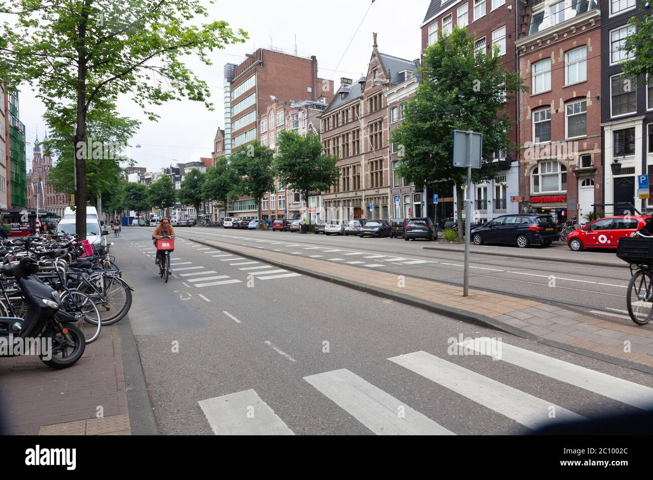 Streets of Amsterdam,Netherlands Stock Photo - Alamy