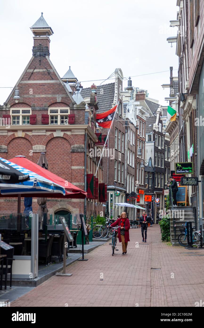 Streets of Amsterdam,Netherlands Stock Photo - Alamy