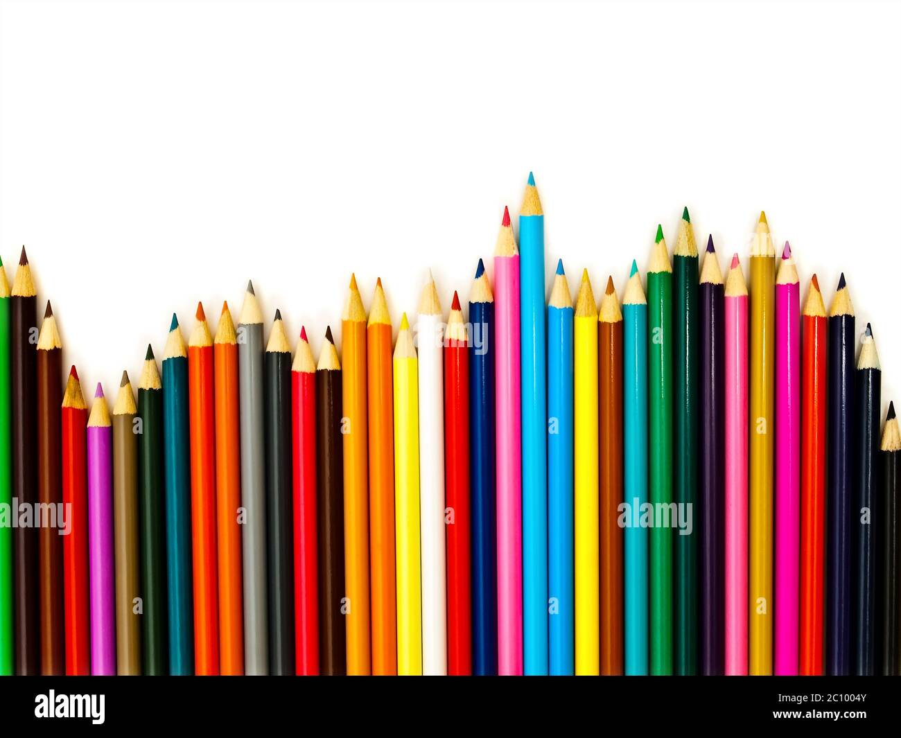 Drawing supplies assorted color pencils hi-res stock photography and ...