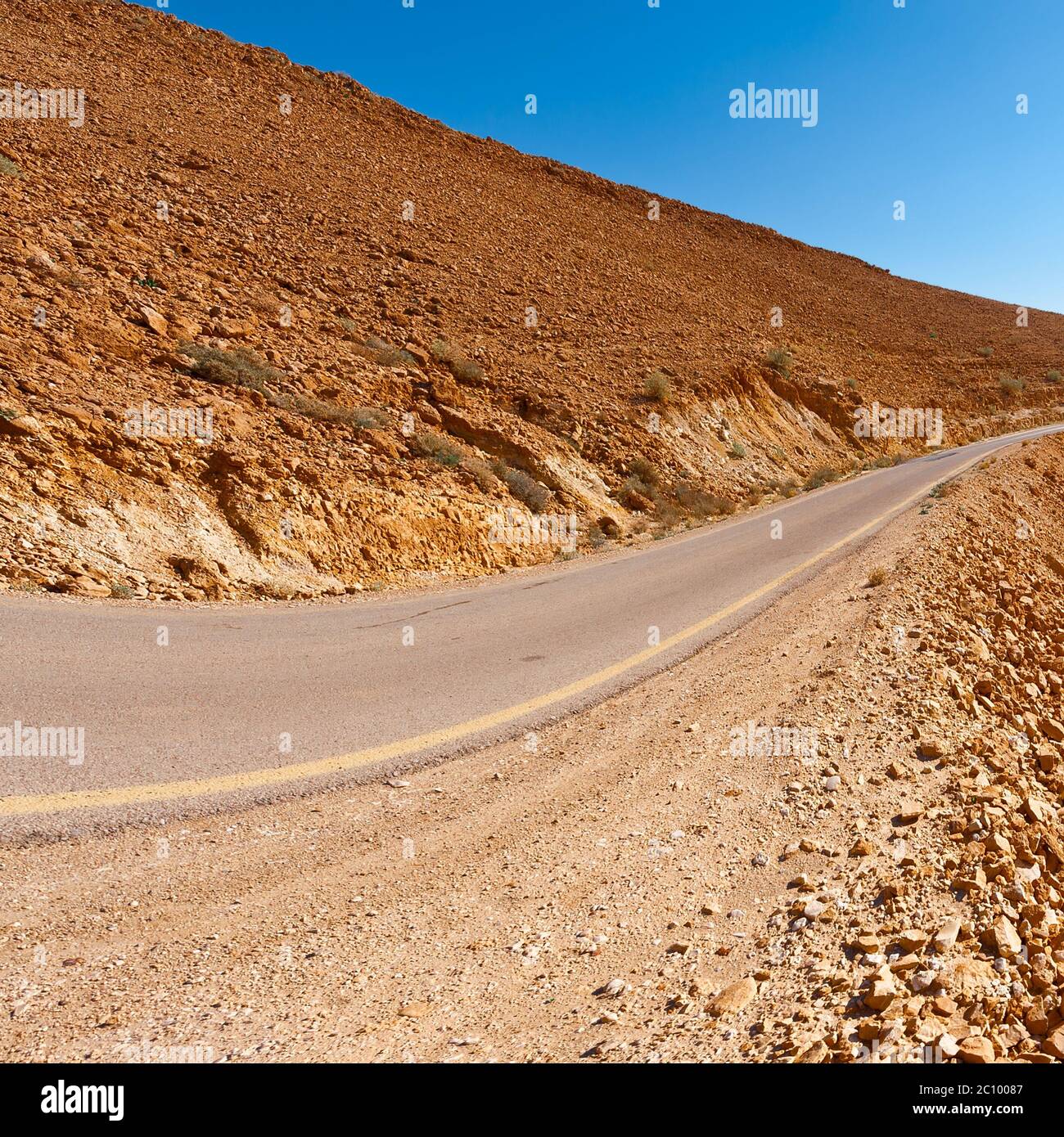 Road in Israel Stock Photo - Alamy