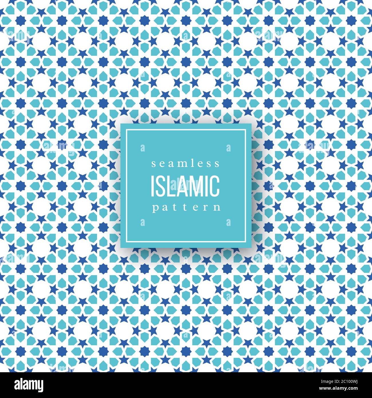 Seamless pattern in islamic traditional style Stock Vector Image & Art ...
