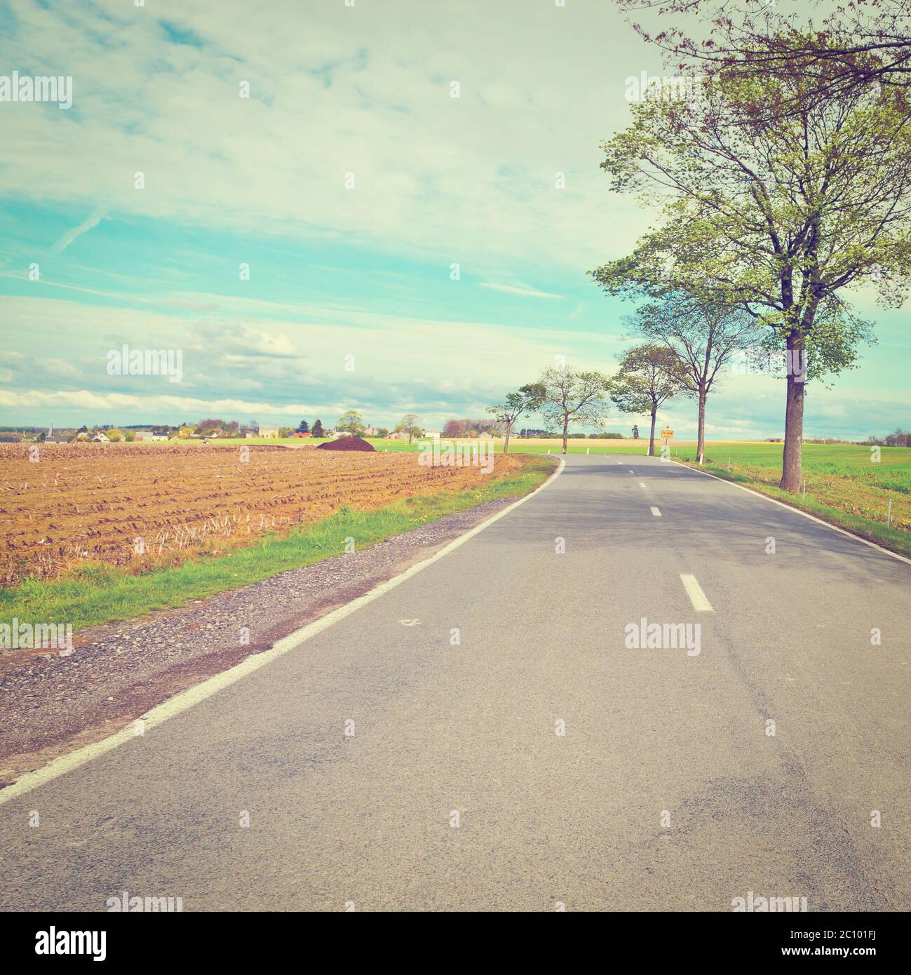 Fields in Belgium Stock Photo - Alamy
