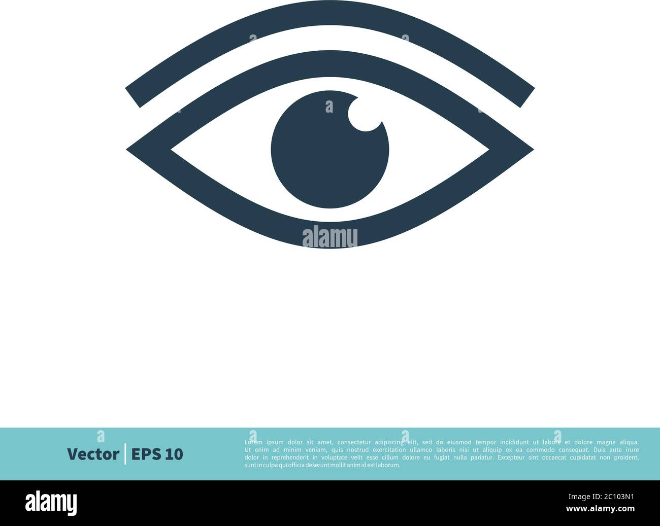 Eye Icon Vector Logo Template Illustration Design. Vector EPS 10 Stock ...