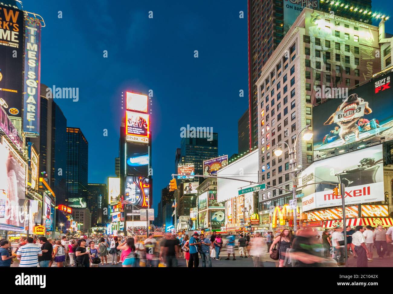 New York - SEPTEMBER 5, 2010: Times Square on September 5 in New Stock ...