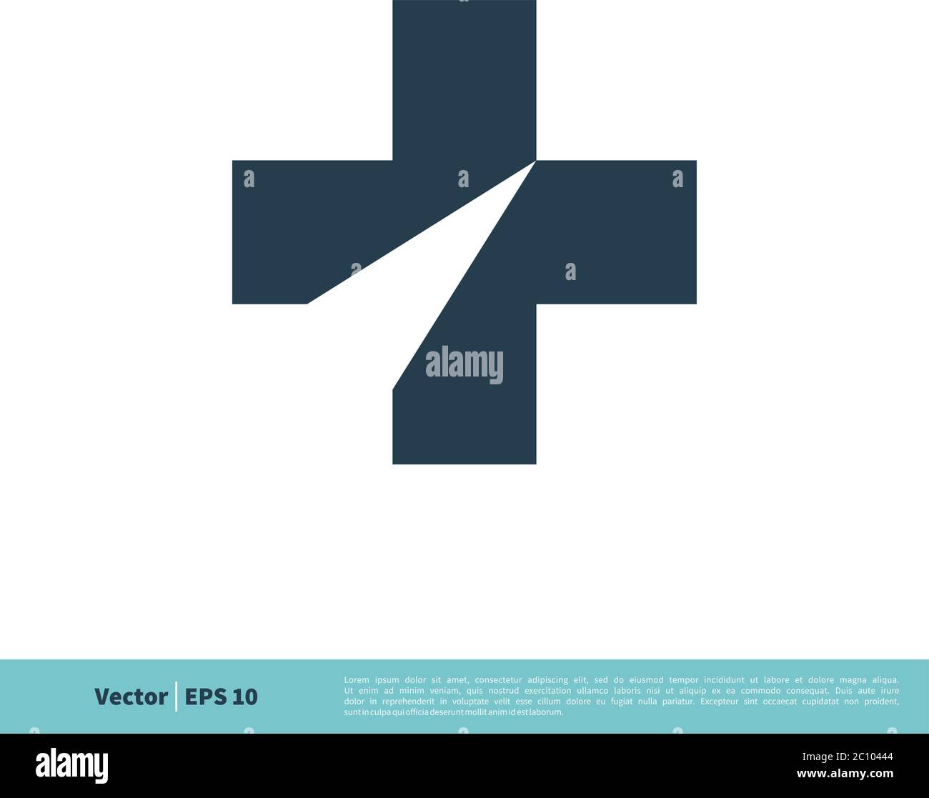 Cross / Plus Icon Vector Logo Template Illustration Design. Vector EPS ...