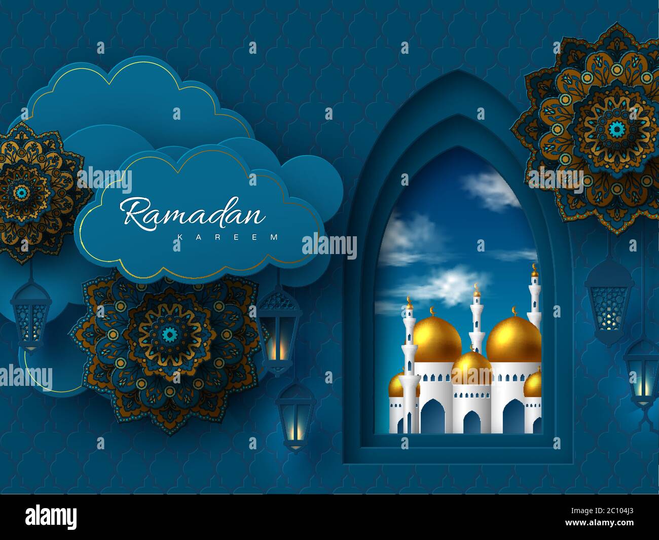 Eid al fitr gold Stock Vector Images - Alamy