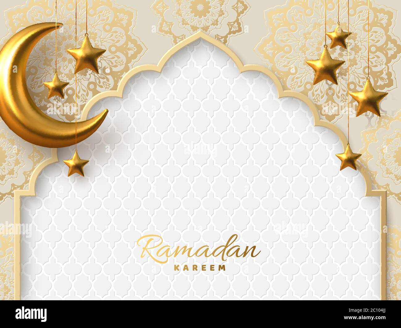 Ramadan Kareem vector illustration Stock Vector Image & Art - Alamy