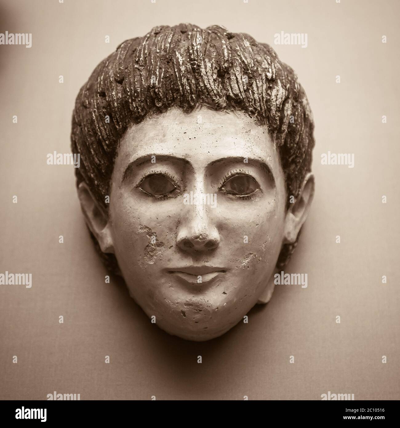 The ancient marble portrait bust Stock Photo - Alamy