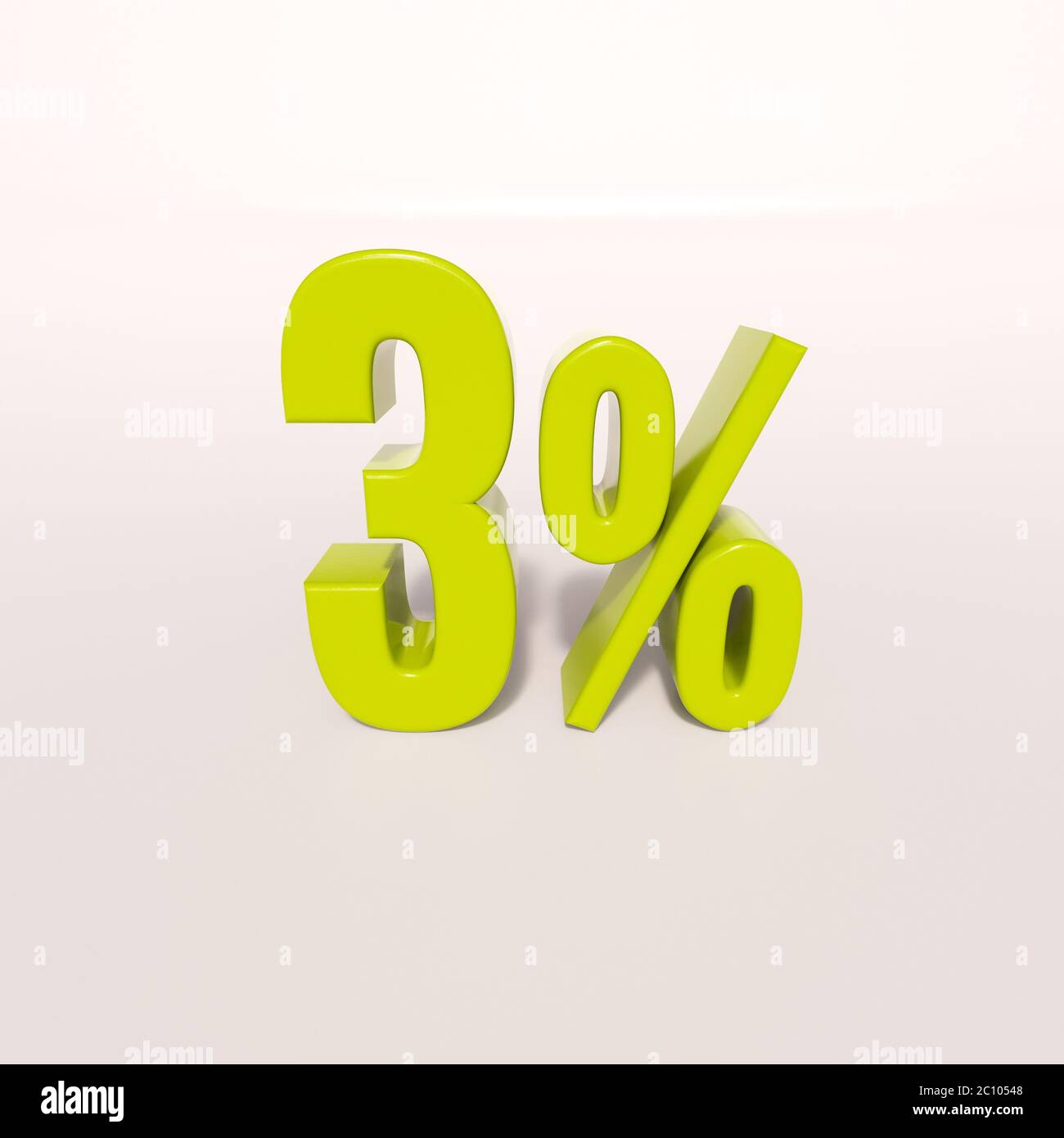 Percentage sign, 3 percent Stock Photo - Alamy