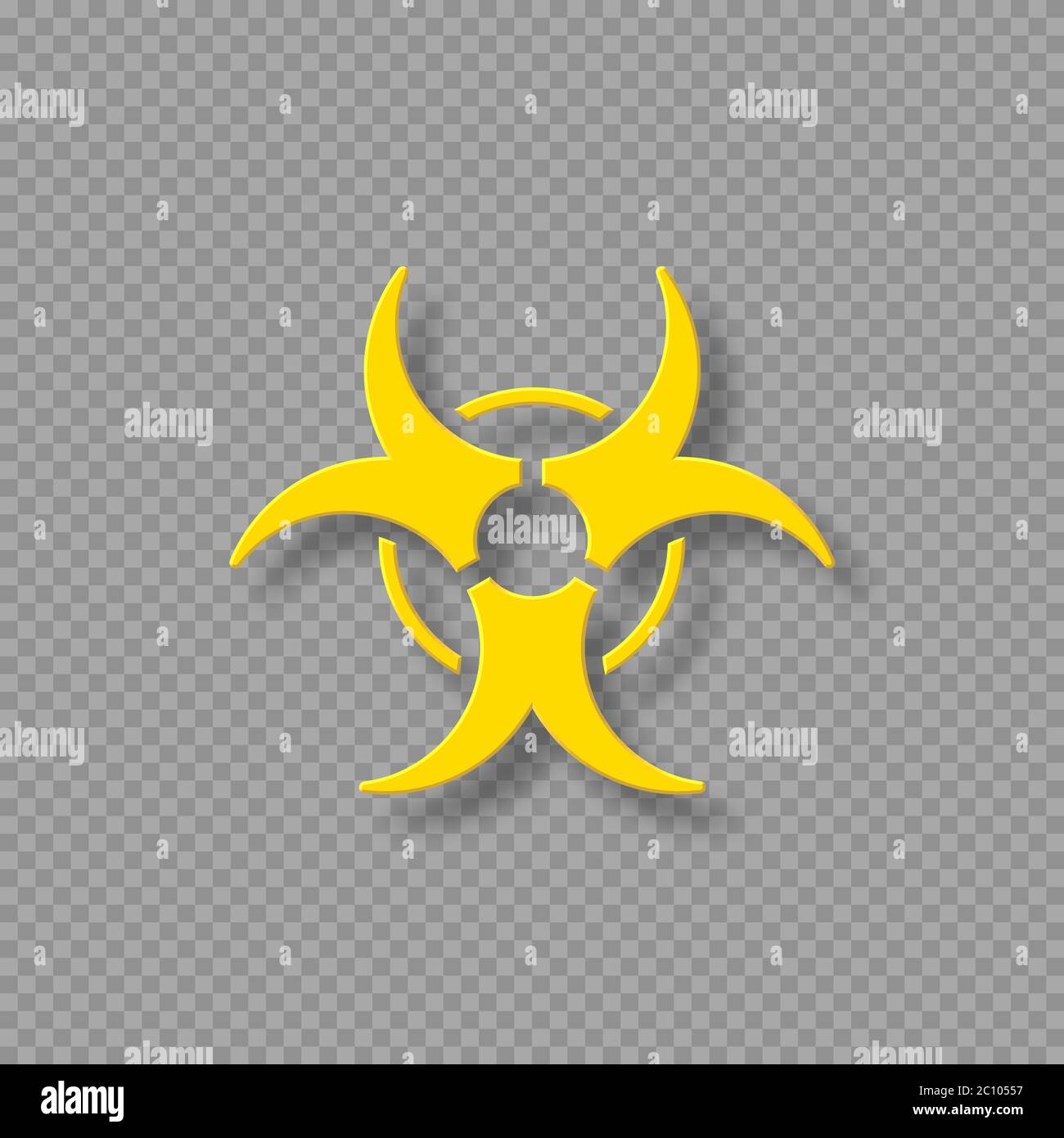 Vector biohazard warning symbol Stock Vector Image & Art - Alamy
